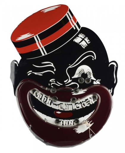 "coon Chicken Inn" Neon Sign