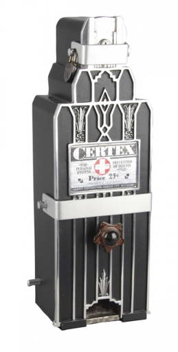 25 Peerless Certex Prophylactic Vending Machine