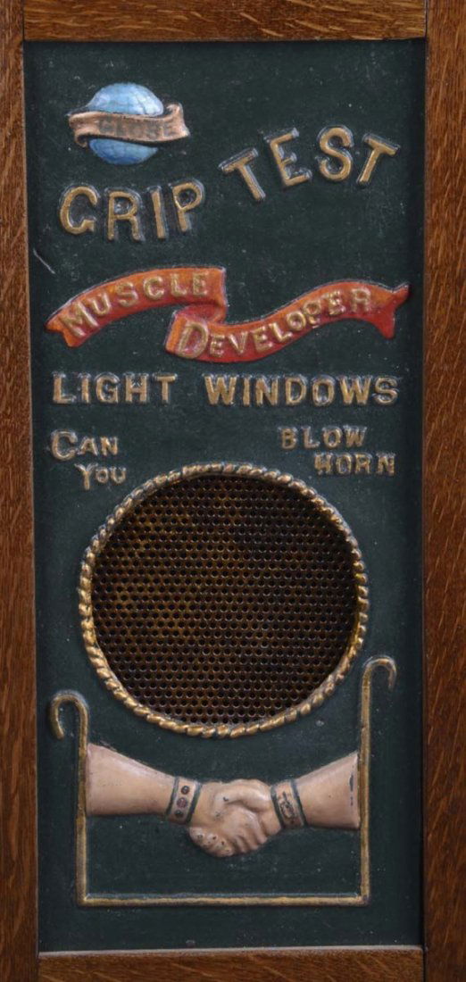 1 Globe Light House Grip Test Arcade Game