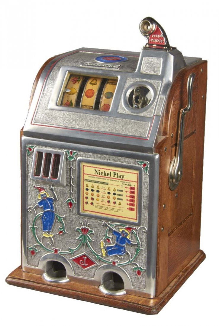 5 Jennings Dutch Boy Jackpot Slot Machine