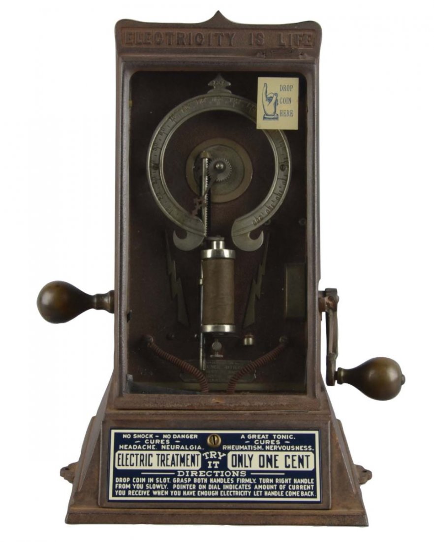 1 Electricity Is Life Countertop Shock Machine