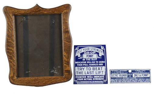 1¢ Rare Electric Shock Arcade Machine