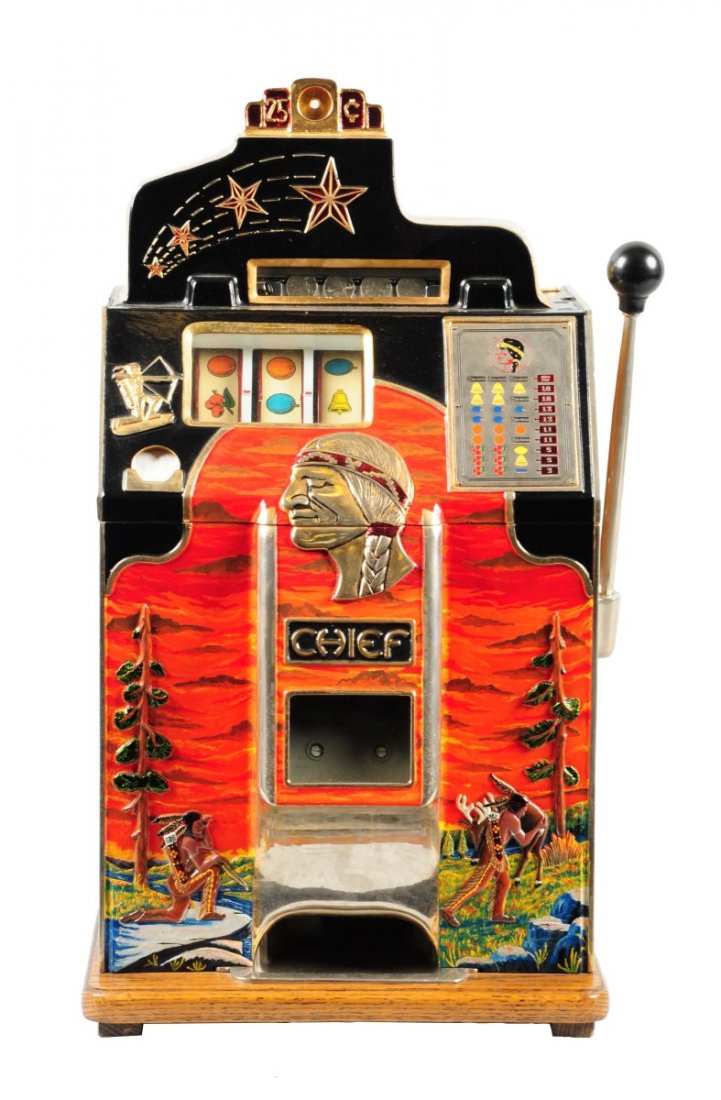 25 Jennings 4-Star Chief Slot Machine - Oct 18, 2015 | Dan Morphy ...