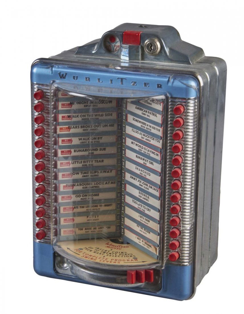 Wurlitzer Model 5204 Remote Jukebox Wall Box
