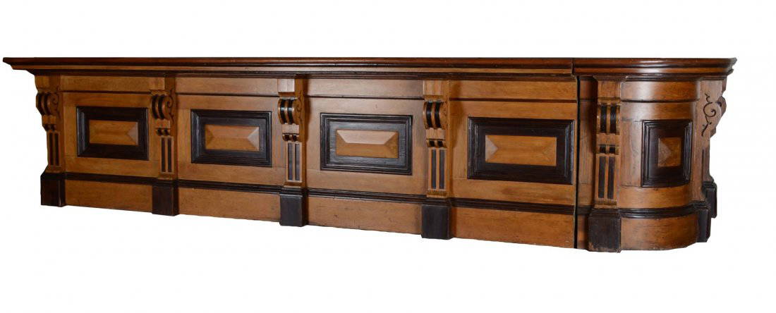 Early Pioneer Store Front Bar Counter