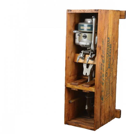 Evinrude Lightfour 4389 Outboard Motor & Crate