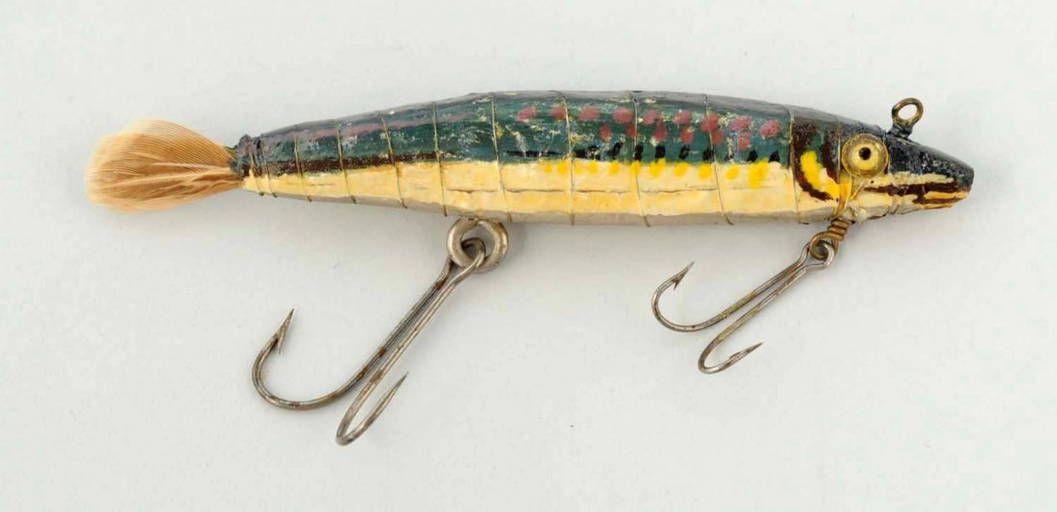 Louis Rhead Glass Eyed Art Nature Lure.