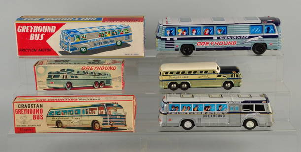 Japanese Tin Bus Lot