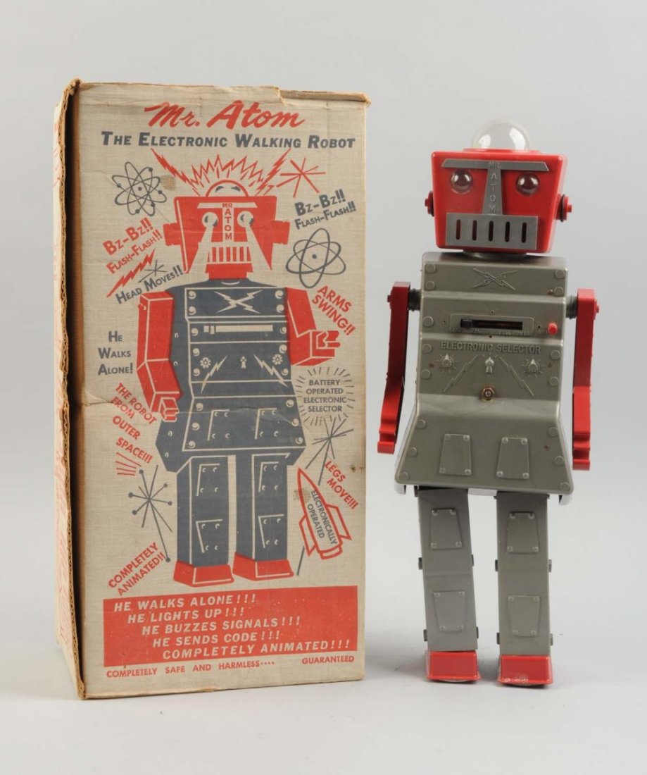 Vintage Mr. Atom Walking Robot With Box. - Dec 19, 2015 | Dan Morphy ...
