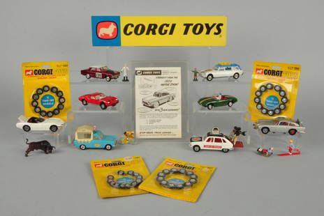 Lot Of Ten Corgi Cars