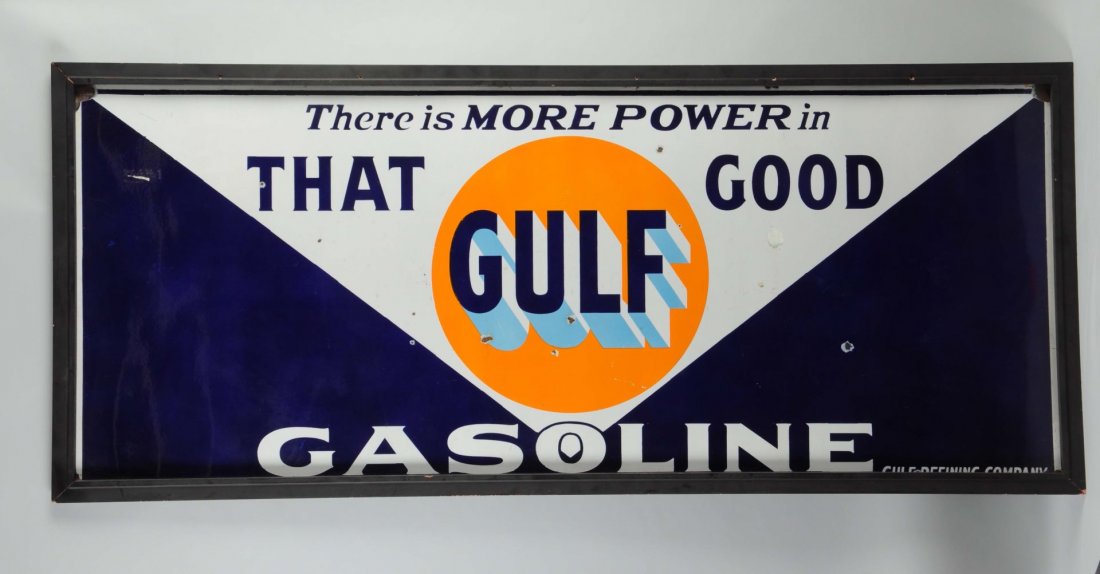 Gulf Gasoline "That Good Gulf" Sign. - Jan 09, 2016 | Dan Morphy ...