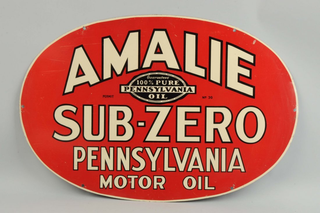 Amalie Sub-Zero Pennsylvania Motor Oil Sign. - Jan 10, 2016 | Dan ...