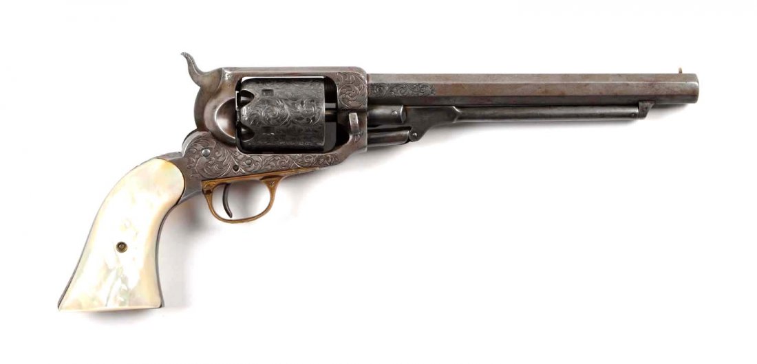 Fine Factory Engraved Whitney Revolver (A).