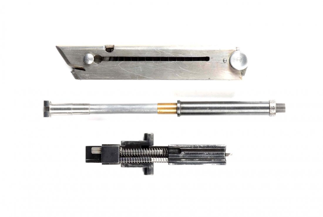 Scarce Nazi Marked Erma Luger .22 Conversion Kit.