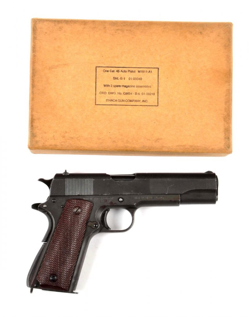 Ithaca Mod 1911-A1 U.S. Army Semi-Auto Pistol (C)