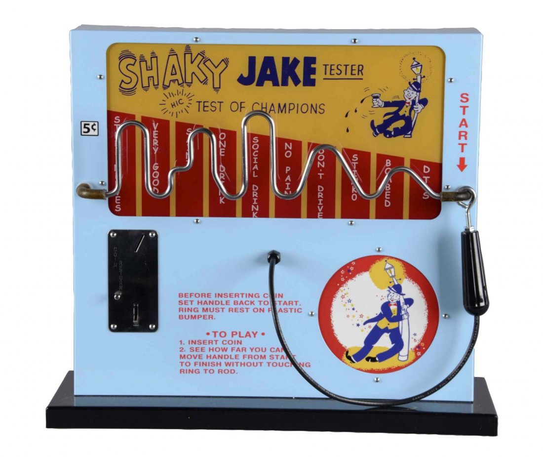 5¢ Shaky Jake Sobriety Tester Counter Machine