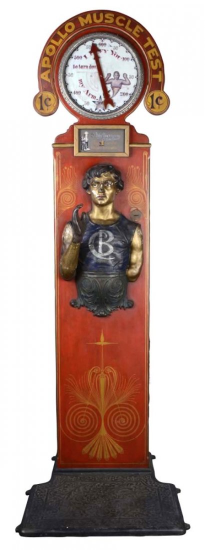 1¢ Caille Red Top Strength Tester Arcade Machine - May 15, 2016 | Dan ...