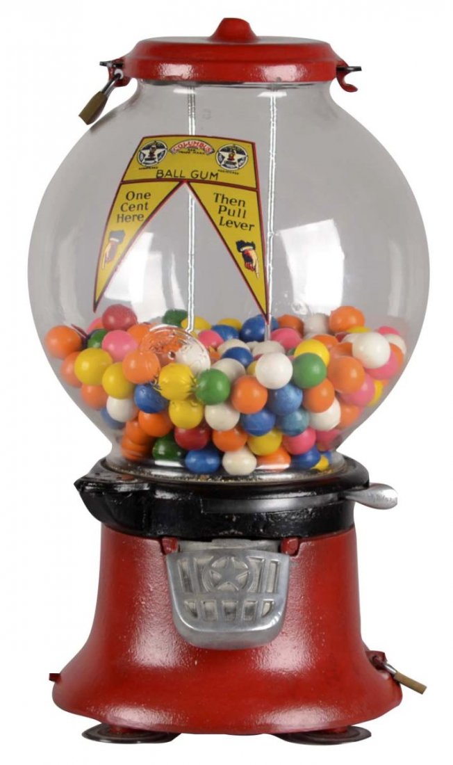 1¢ Columbus Model M Gumball Machine