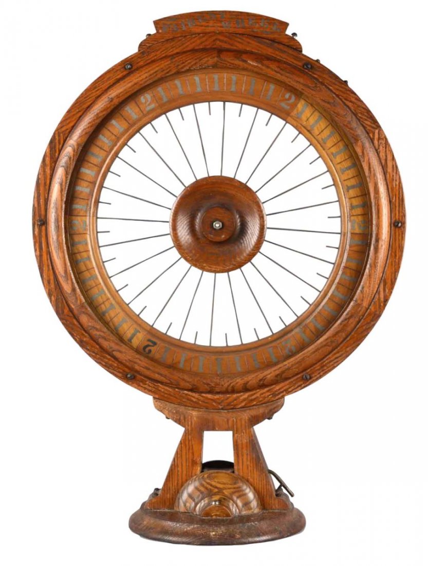 1¢ Decatur Fairest Wheel Cigar Trade Stimulator