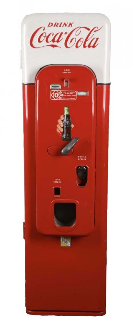 10¢ Vendo 44 Coca Cola Bottle Vending Machine