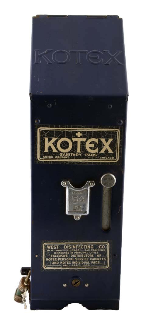 5¢ Kotex Sanitary Pad Vending Machine