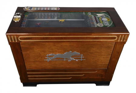 5¢ Paces Races Horse Race Console Machine.