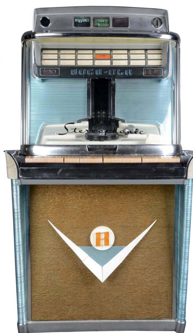 Multi-Coin Rock-Ola Model 120 Phonograph Jukebox - Jan 31, 2016 | Dan ...