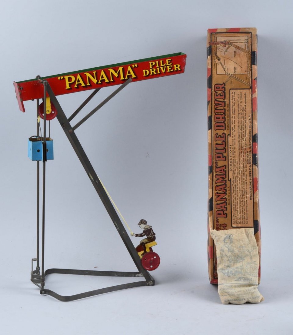 Wolverine Tin Litho Panama Pile Driver Toy. - Jan 17, 2016 | Dan Morphy ...