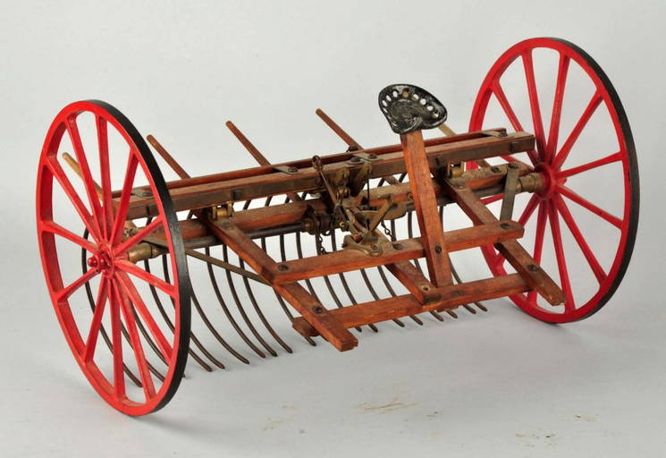 Early Salesman Sample Dump Hay Rake. - Mar 06, 2016 | Dan Morphy ...