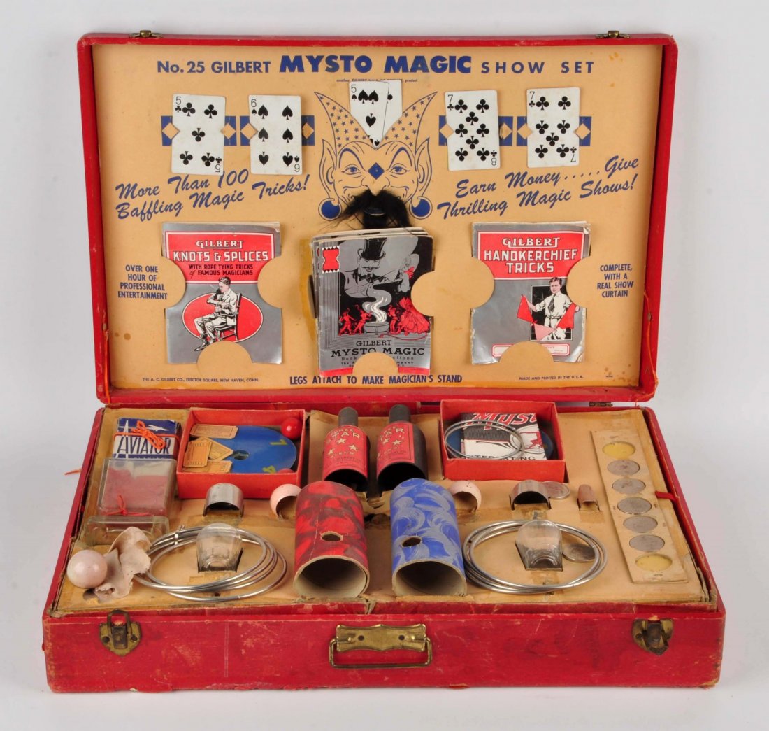 A.C. Gilbert No. 25 Mysto Magic Show Set. - Mar 04, 2016 | Dan Morphy ...