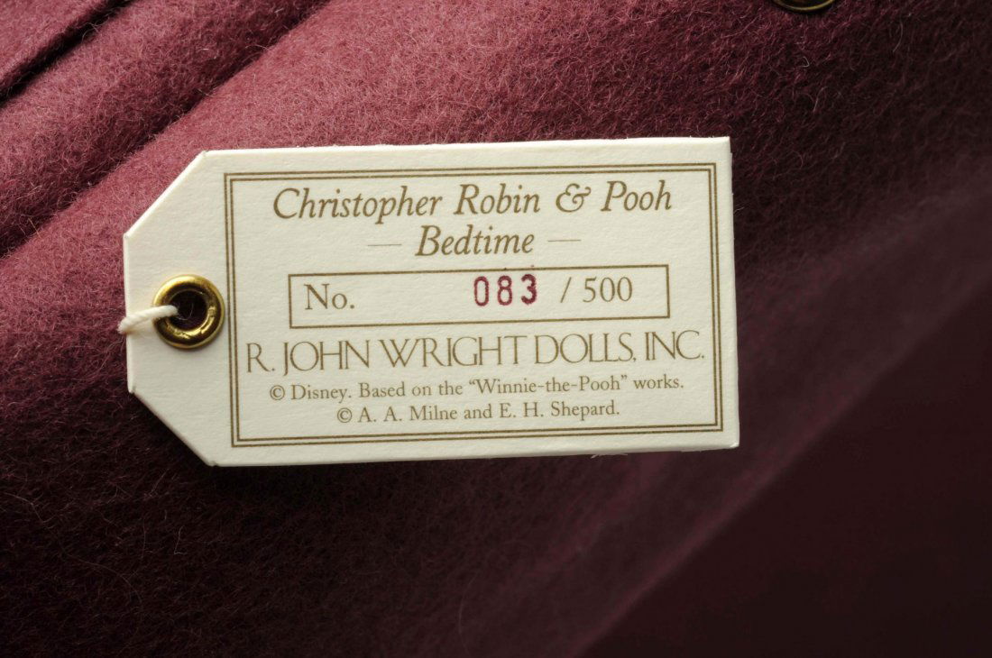 R. John Wright "Christopher Robin and Pooh Bedtime