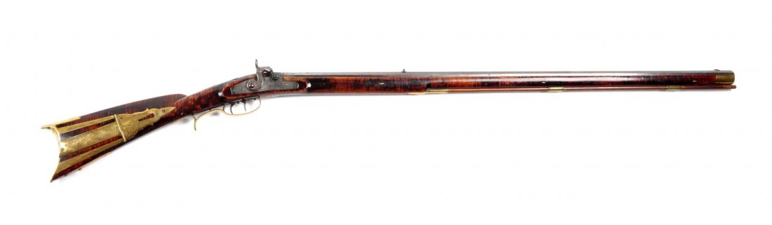 (a) John Shuler Perry County Penn. Long Rifle.
