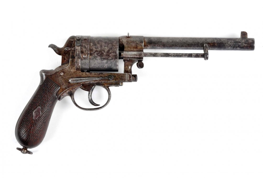 (A) Austrian Model 1870 Gasser Revolver.