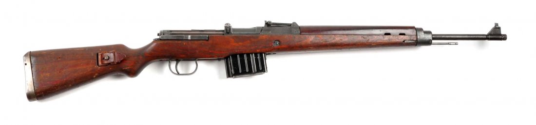 (C) German G43 DUV44 Semi-Automatic Rifle.