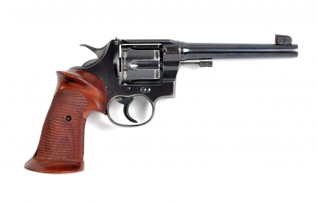 (C) Pre War Colt Shooting Master Target Revolver