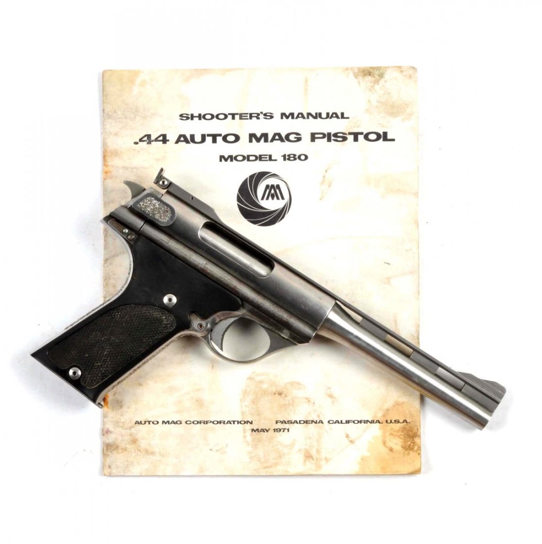(M) Auto Mag Model 180 .357 AMP Prototype Pistol.