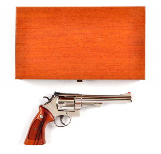 (m) Cased S&w Model 29 2 Double Action Revolver.