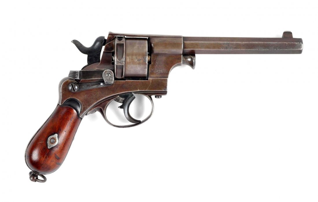 (A) Dutch Model 1873 Old Model Service Revolver