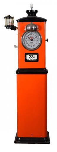American Model #277 Clock Face Gas Pump.