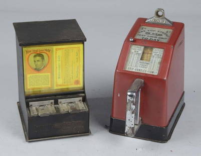 1¢ Exhibit Supply Hercules Grip Tester Arcade Machine