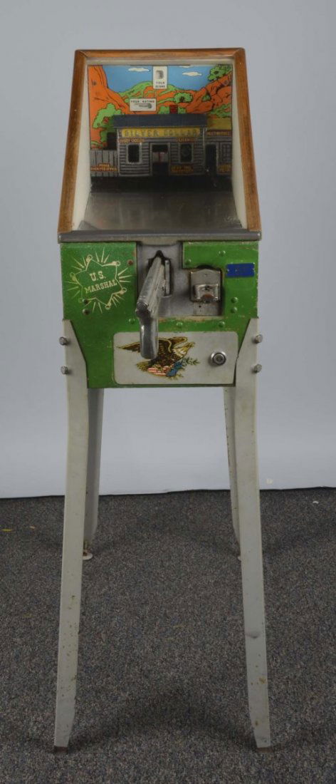 U. S. Marshal Arcade Shooting Gallery Arcade Game