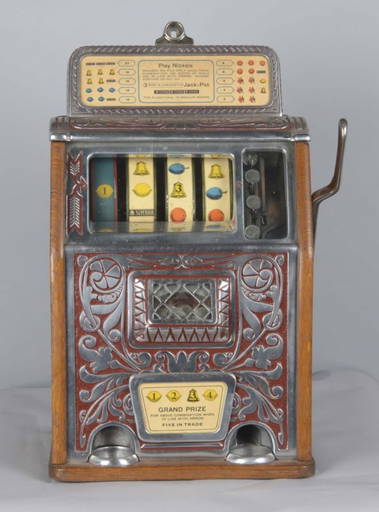 5¢ Caille Superior Jackpot 4 Reel Slot Machine