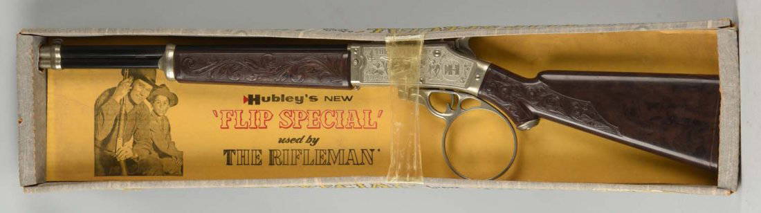 Hubley Rifleman Flip Special Toy Rifle.