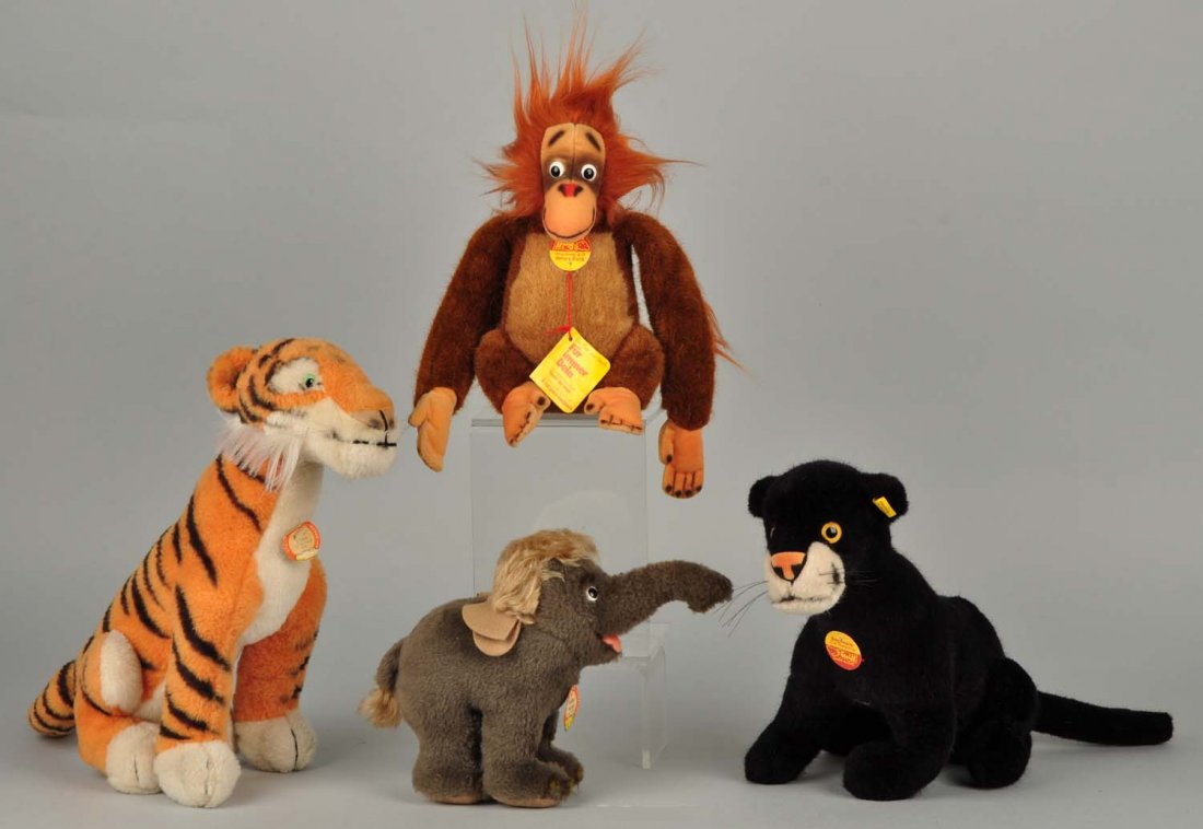 Four Complete Steiff “Jungle Book” Characters. - Jun 25, 2016 | Dan ...