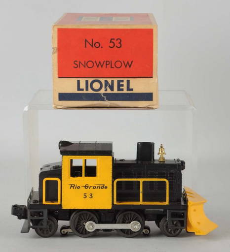 Lionel No. 53 Rio Grande Snow Plow.