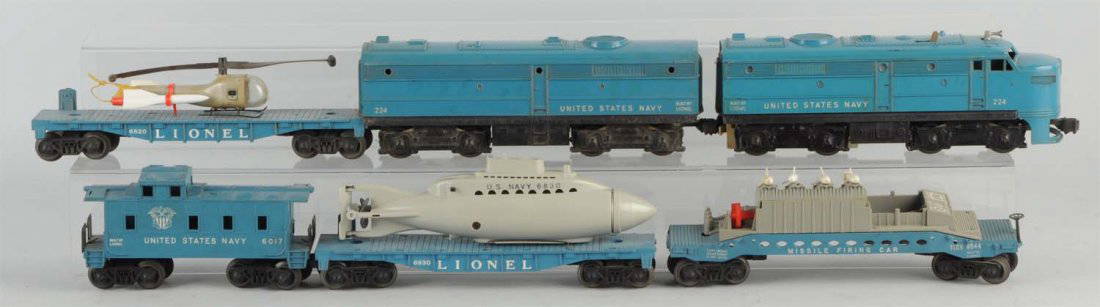 Lionel 1633 Us Navy Boxed Train Set