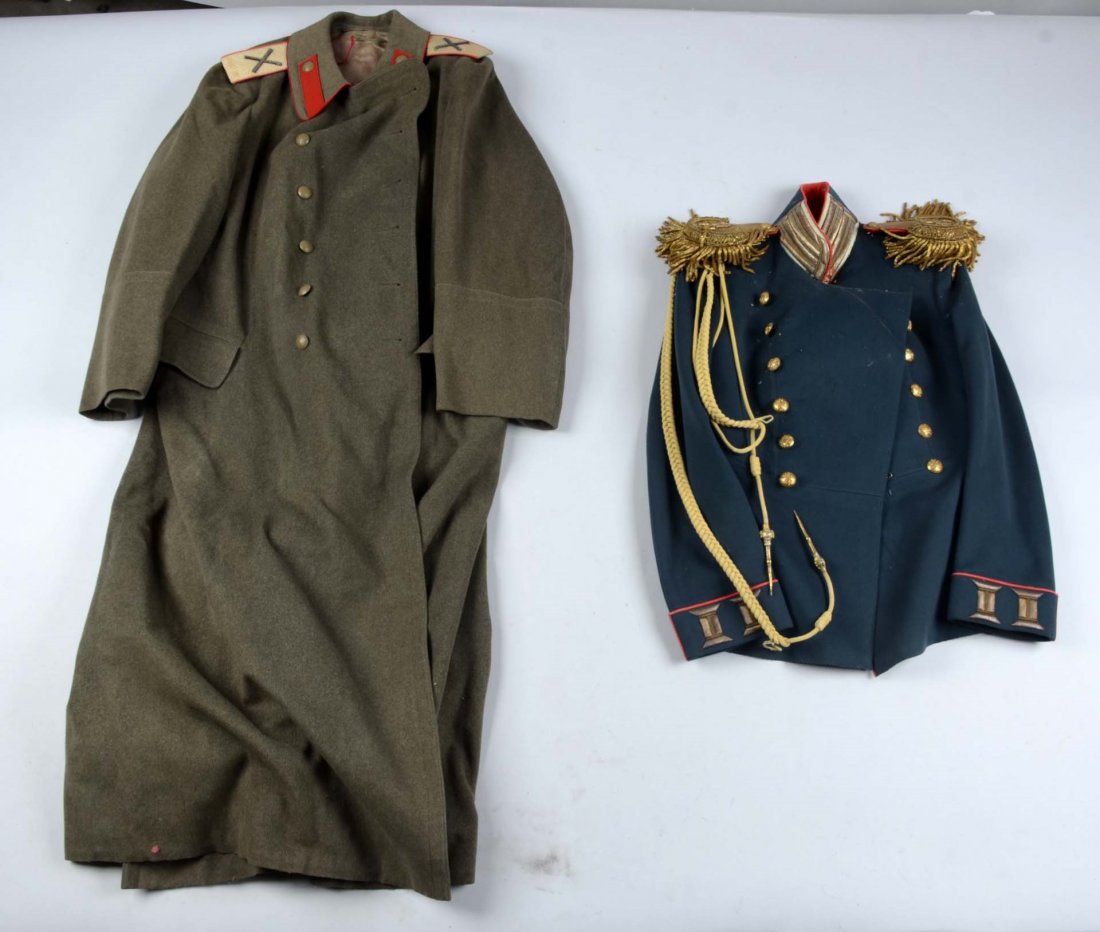 Lot of 2: Imperial Russian Tunic & Greatcoat. - Jul 08, 2016 | Dan ...