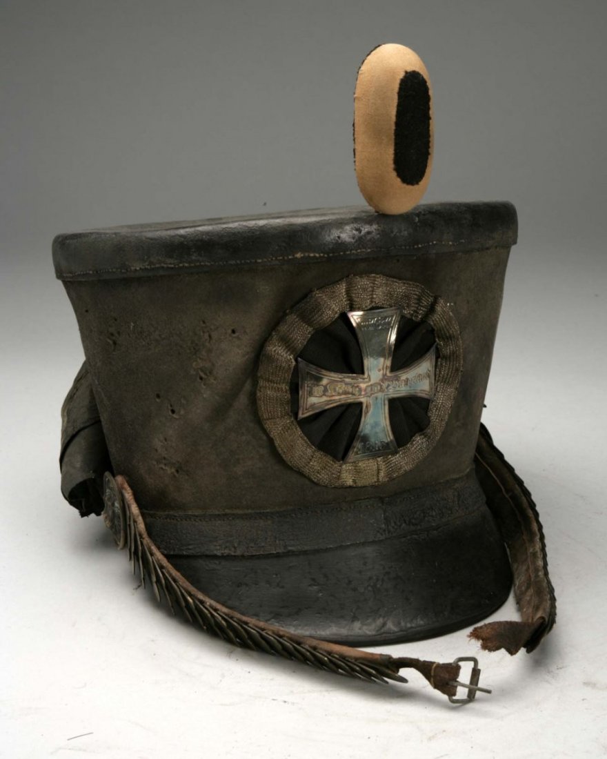 Early 19th Cent. Prussian Landwehr Infantry Shako.