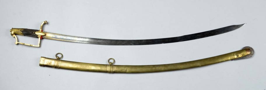 British M1796 Light Cavalry Sword & Scabbard