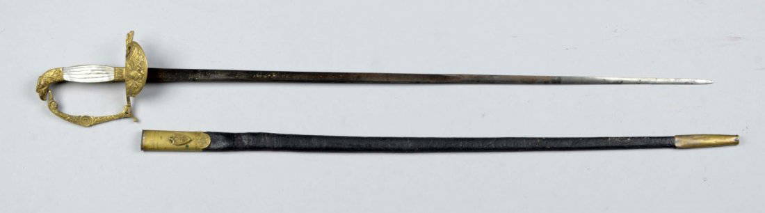 Eaglehead Pommel Officer's Sword
